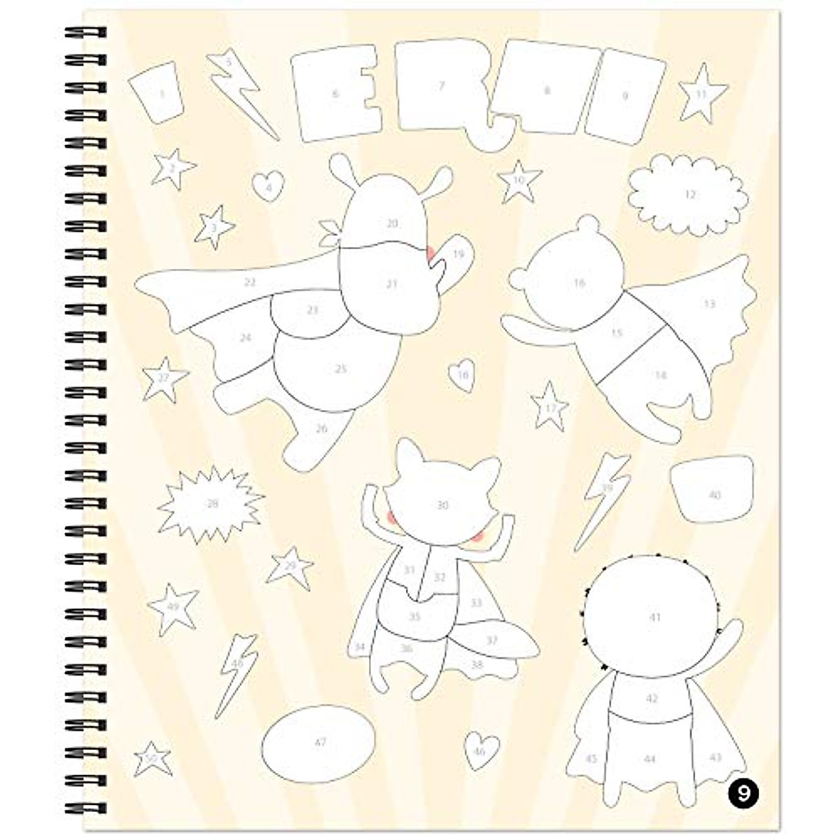 Brain Games - Sticker by Number: Be Cool