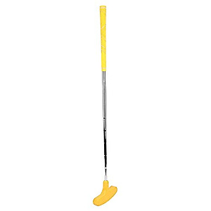 01 Junior Golf Putter, Kids Two Way Golf Putter, Flexible Lightweight Golf Training Beginners Golf Practicing for Kids(Yellow)