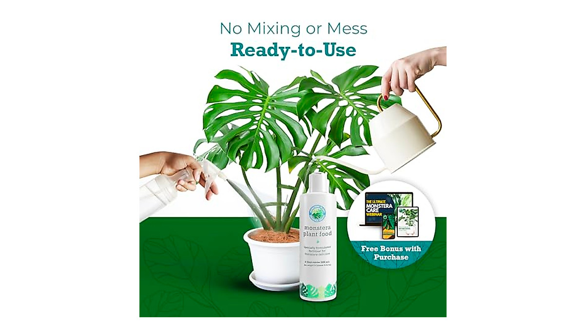 Monstera Plant Food - Liquid Fertilizer for Indoor Growth