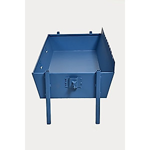 Greek Cypriot Charcoal BBQ Barbecue Grill Foukou - Motorized Rotisserie