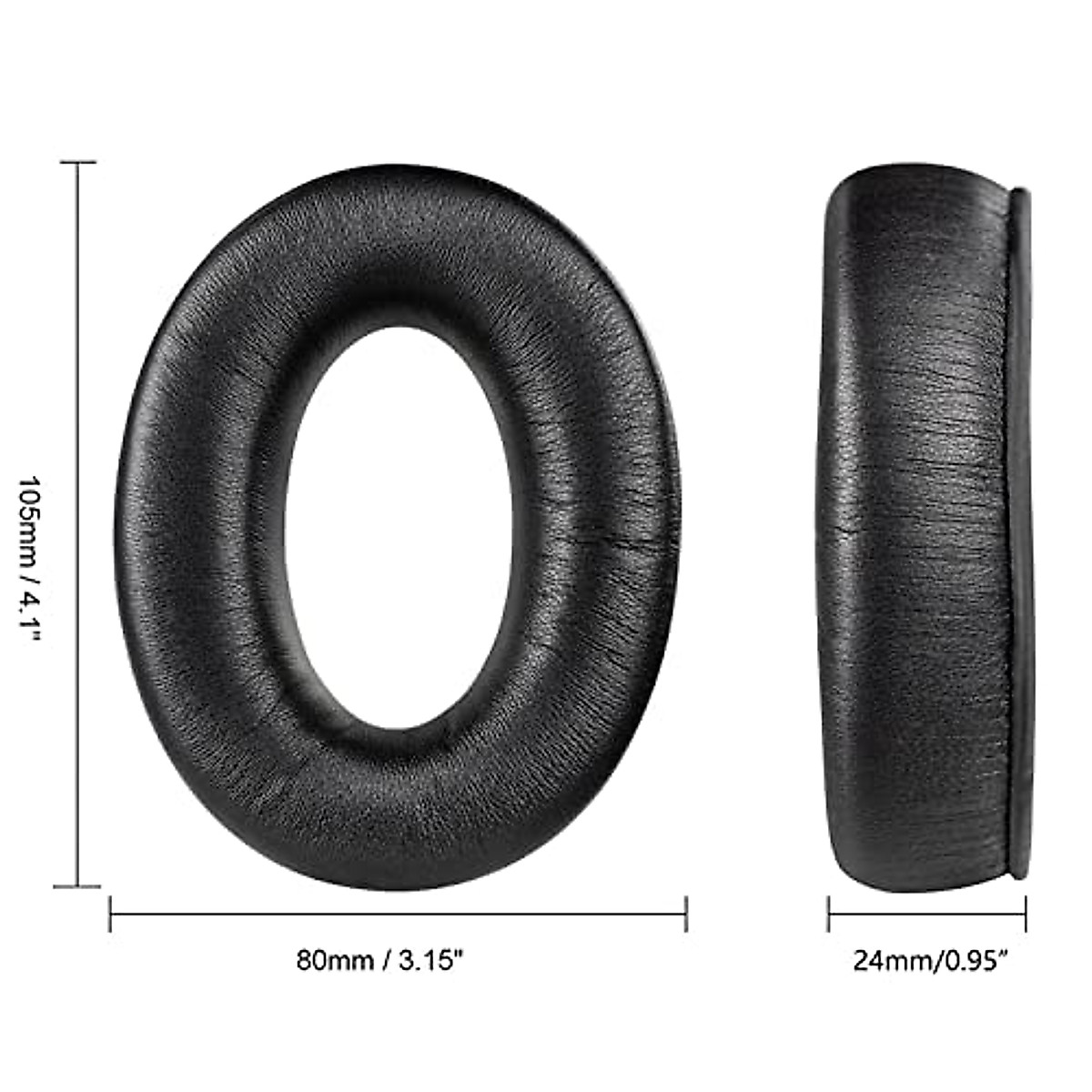 SOULWIT Lambskin Replacement Ear Pads for Bose A20 Aviation Headset, Aviation Headset X A10, Earpads Cushions with Softer Leather, High-Density Noise Isolation Foam - Lambskin
