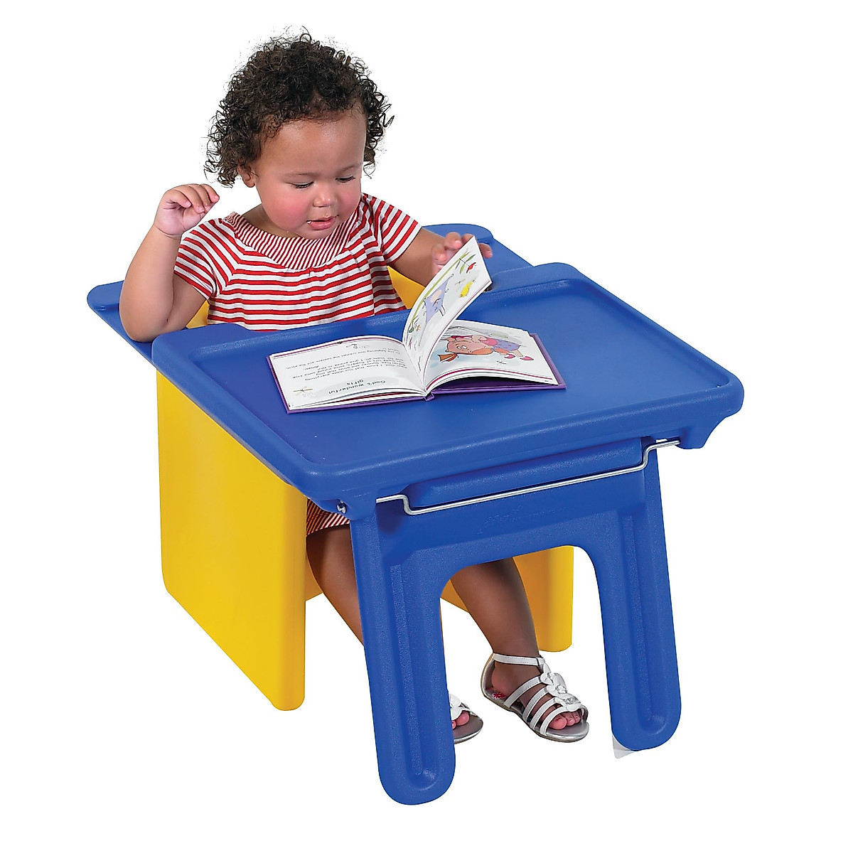 Children's Factory - 1188 Edutray, Tray Converts Cube Chair to Kids Desk, Chair Becomes Toddler Desk & Chair Set in Seconds for Daycare/Playroom/Homeschool - Cube Chair (SOLD SEPARATELY)