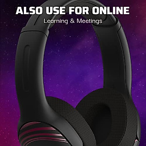 PDP Gaming AIRLITE Xbox Headset with Mic, Licensed Microsoft Xbox Accessories - Series X|S, Xbox One, PC/Windows 10/11, Lightweight, Stereo Headphones, Wired Power, Noise-Cancelling mic - Ruby Swirl