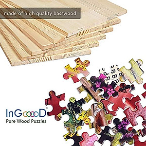Ingooood- Jigsaw Puzzle 1000 Pieces for Adult- Fantasy Series- Magic House_IG-0585 Entertainment Wooden Puzzles Toys