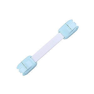 Toxz 4Pcs Baby Safety Drawer Locks Baby Safety Door Drawer Lock Safety Protection,Refrigerator Locks with Adhesive,PP Material,Good Flexibility,Microwave Ovens Locks