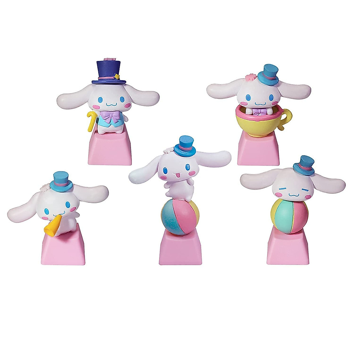 Custom Japanese Anime Cute Keycaps Set,Compatible with Cherry MX Switches Mechanical Keyboard Pink PBT Keycap,Computer Gaming Keyboards Key Caps,Artisan Key Cap