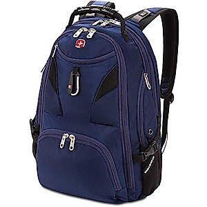 SwissGear 5977 ScanSmart Laptop Backpack, Navy, 17-Inch