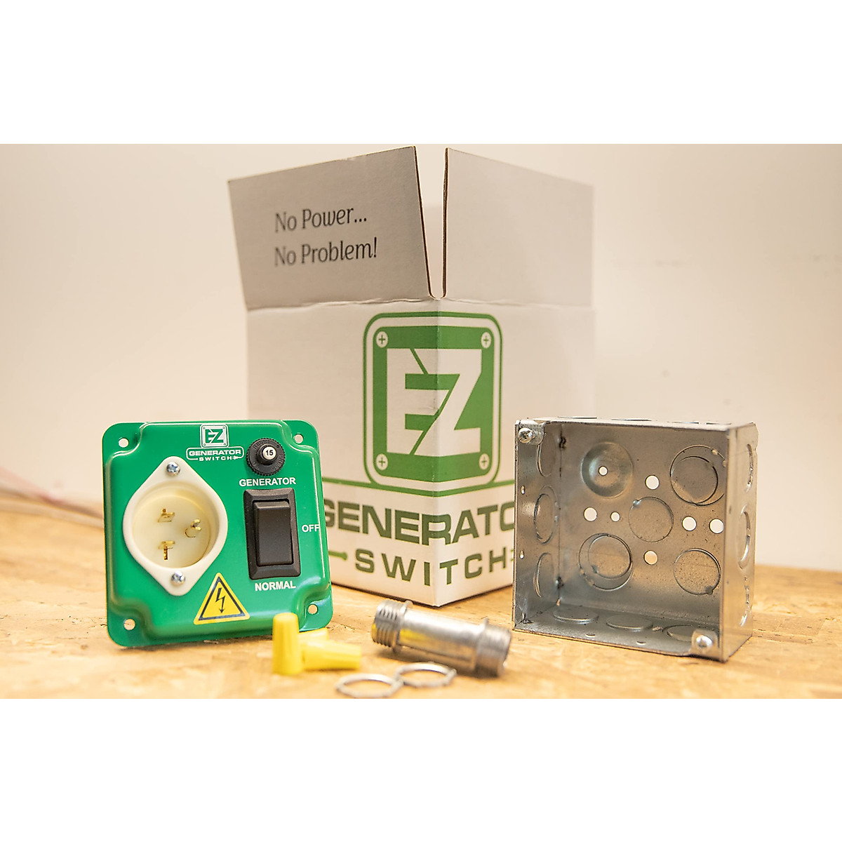 EZ GENERATOR SWITCH - The Original, Patented, UL/CSA Approved Manual Transfer Switch