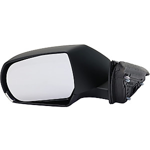 Kool Vue Driver & Passenger Side Power Heated Mirrors for Cadillac ATS 2013 With Signal Light, Memory & Puddle Lamp Paintable For Models Without Side Object Sensor