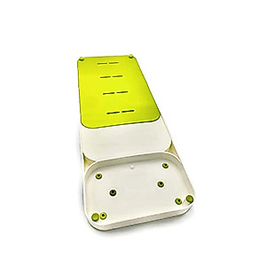 2022 Latest Kitchen Organizer Cutlery Storage Tray Knife Holder Drawer Storage for Spoons, Forks, Knives Tableware Organizer Knives Block Rack Set Cabinet Stand Multi-Purpose 15.5" (Knives White)