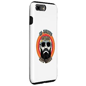 iPhone 7 Plus/8 Plus Awesome GIS ANALYSTS Have Beards Funny Case