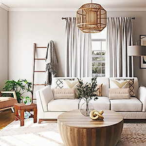 Bamboo Shower Bench Spa Stool 14 Inch Waterproof Shower Benches for Inside Shower with Storage Shelf, Small Wooden Seat Stool for Kids, Bathroom, Bedroom Kitchen Mudroom Foyer Entryway Shoe Bench