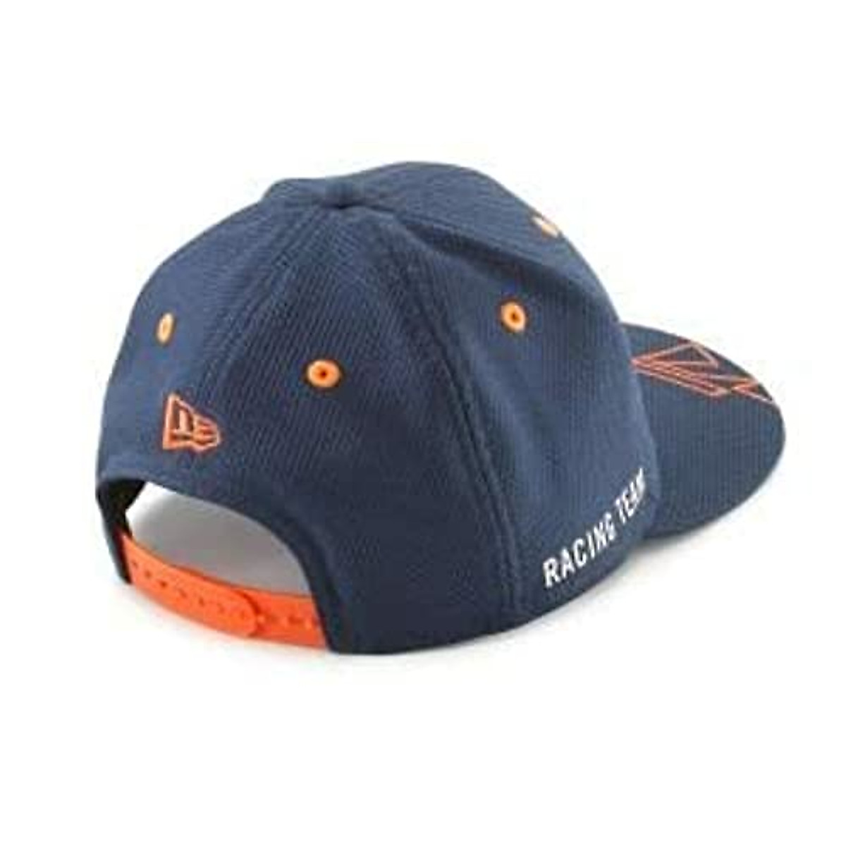 KTM Exclusive Red Bull Replica Team Flat Snapback Cap by New Era Dark Blue Orange