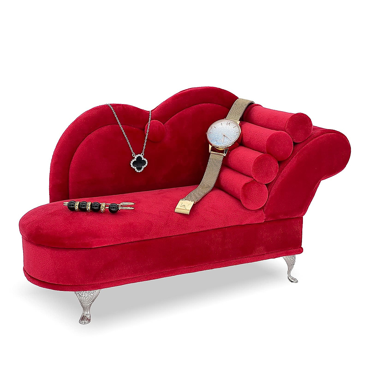 Yikko 1/6 Sofa Cushions for Dollhouse Living Room or Bedroom Decor, 12inch Dolls Accessories, Furniture for Blythe-Doll, Gift for Girls and Women Jewelry Box(A20-YS32)