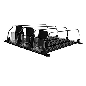 Qianly Drink Organizer Pusher Self Pushing Can Kitchen Gadget Storage Water Bottle Automatic Holder Glide Rack for Vending Machine Fridge Pantry