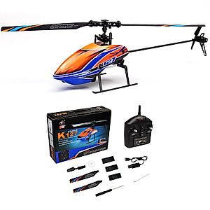 LEOSO WLtoys XK K127 RC Helicopter Remote Control Helicopter, Altitude Hold, One Key Take Off/Landing, RC Airplane for Kids Boys Mens and Beginners