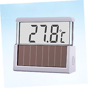 BESPORTBLE Led Digital Thermometer Trustworthy Thermometer Abs Thermometer Water Aquarium Small Thermometer Multi-Functional Thermometer Dog Birthday Hat White Fish Tank Toy