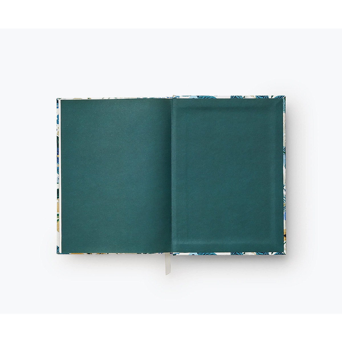 RIFLE PAPER CO. Garden Party Blue Address Book, Hardcover Address Book Includes Gold Foil-Accented Cloth Cover, Ribbon Page Marker, 284 Pages, Contacts and Important Dates Pages