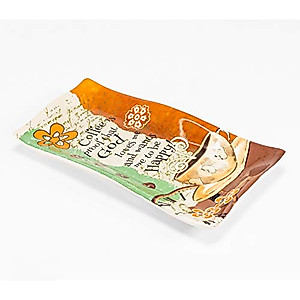 Divinity Boutique Coffee Ceramic Spoon Rest, Multicolor