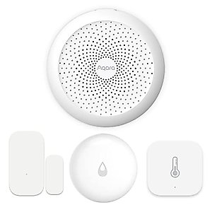 Aqara Smart Hub M1S Plus Aqara Temperature and Humidity Sensor, Door and Window Sensor and Water Leak Sensor, Zigbee Connection, For Remote Monitoring and Smart Home Automation