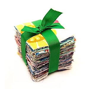 200PCS Assorted pre Cut Charm Pack 2.5" Squares 100% Cotton Fabric Quilt Scraps