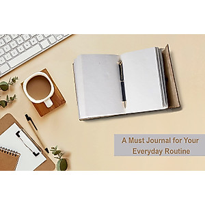 Tree of Life Leather Journal Notebook (180 Pages)- Genuine Leather Antique Vintage Refillable Journals for Men & Women - 7 x 10 Inch Unlined Paper Handmade Travel Writing Dairy, Sketchbook for Drawing