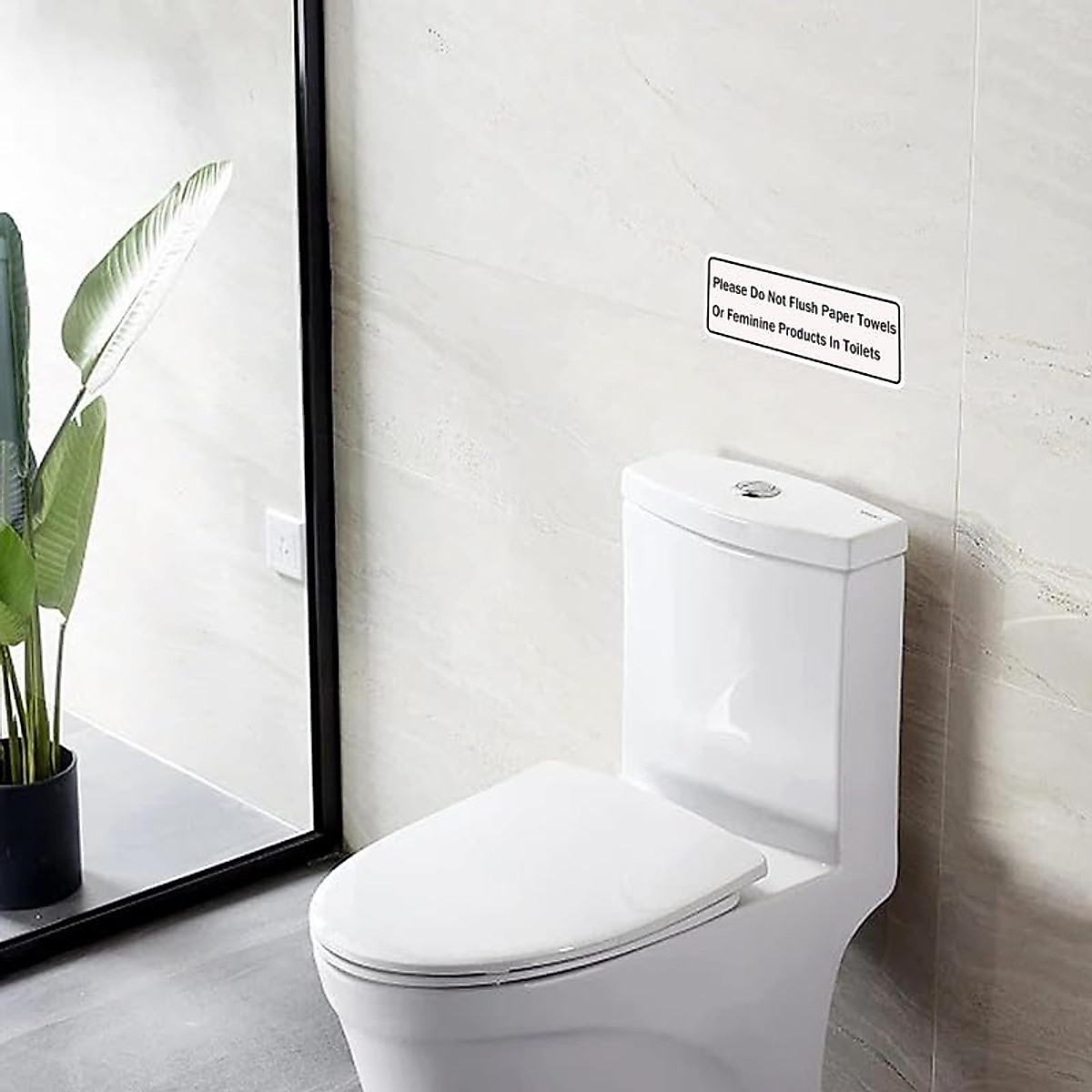 Apartment For Rent Sign 9 X 3 Inch Acrylic Plastic Sign With Symbols, Self-Adhesive, For Restaurant, Salons, Hotel, Motel, Rest Stops, Public Restrooms