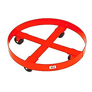 30 Gal Steel Drum Dolly Poly Wheels