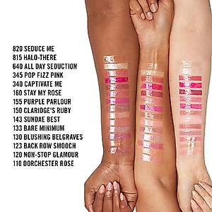 Rimmel Stay Glossy Lip Gloss - Non-Sticky and Lightweight Formula for Lip Color and Shine - 400 Berry Bad, .18oz