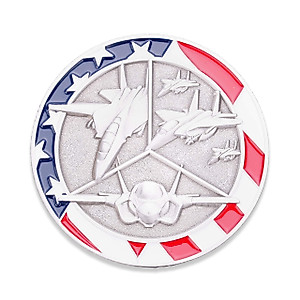 Air Force Retired Challenge Coin - United States Air Force Retired Challenge Coin - Amazing US Air Force Military Coin - Designed by Military Veterans!