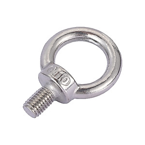 Strut Channel Nut and Eye Bolt Set - Heavy Duty Stainless Steel Eye Bolts M8, M10 | Zinc Plated Spring Nuts, Long Spring for Unistrut, M10, Pack of 4