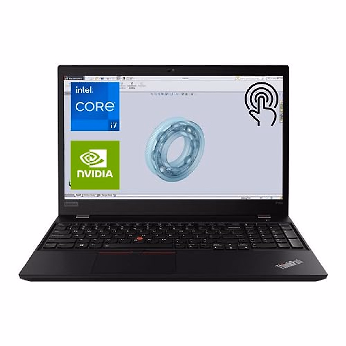 Lenovo ThinkPad P15s Gen 2 Business Mobile Workstation, 15" FHD Touchscreen, Intel Core i7-1165G7, NVIDIA Quadro T500, 40GB RAM, 1TB PCIe SSD, 3-Yr Warranty, Webcam, Wi-Fi 6, Windows 11 Pro, Black