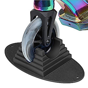 VOKUL Scooter Stand Parking Kick Scooter Holder Stand fit Most Scooters for 95mm -110mm Scooter Wheels - Multiple Scooters, Stable Base,Organize Scooters, Works Perfect