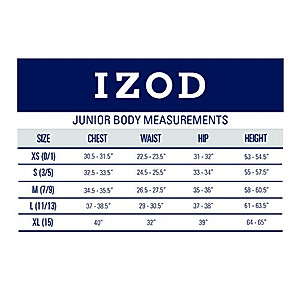 IZOD womens Uniform Stretch Jegging Leggings, Navy, X-Large US