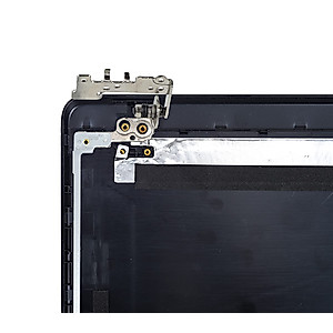 Replacement LCD Back Cover Top Lid w/Hinges for HP 15-BS 15-BW 15T-BR, 250 G6 255 G6, HP 15-bs015dx 15-bs020wm 15-bs070wm 15-bw011dx 15-bw017cl Series Laptop 924899-001 L13909-001 AP204000260