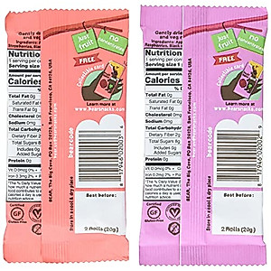 BEAR Real Fruit Rolls - Variety Pack - 16 Count (2 Rolls Per Pack)