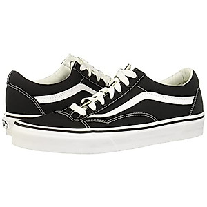 Vans Men's Old Skool Sneaker (10, (Canvas) Black/True White, numeric_10)