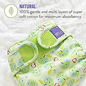 Bambino Mio, mioduo Two-Piece Cloth Diaper, Swinging Sloth, Size 1 (<21lbs)