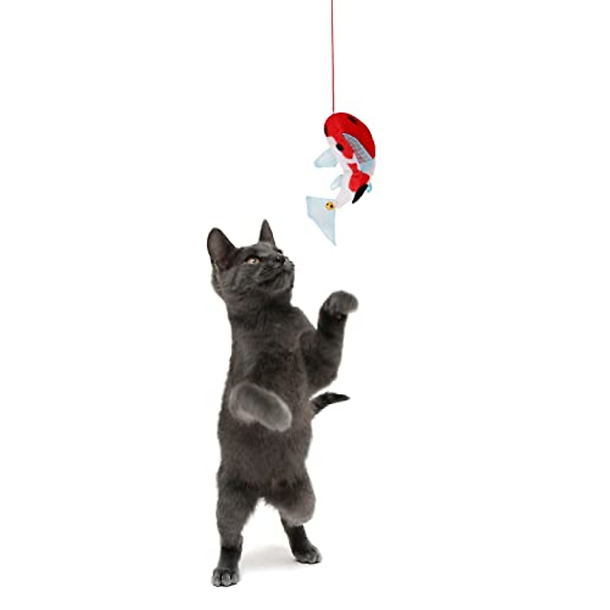 Hartz Cattraction with Silver Vine & Catnip Koi Dangler