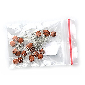XINGYHENG 600Pcs 30 Value 50V Ceramic Capacitors (Range 2pF to 100nF) Assortment Kit Set for DIY Project (Each 20pcs)