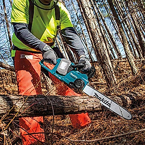 Makita XCU04Z 18V X2 (36V) LXT Lithium-Ion Brushless Cordless 16" Chain Saw, Tool Only (Renewed)