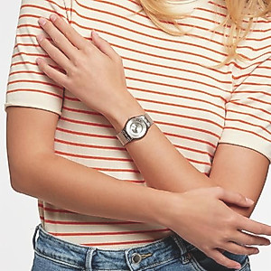 Swatch METAL KNIT Unisex Watch (Model: SS08M100M)