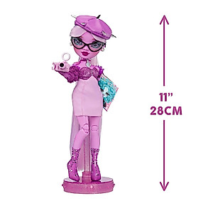 Rainbow High Shadow High Lavender - Purple Fashion Doll. Fashionable Outfit, Extra Long Hair, Glasses & 10+ Colorful Play Accessories. Great Gift for Kids 4-12 Years Old & Collectors