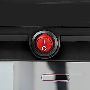 West Bend Stir Crazy Movie Theater Popcorn Popper, Gourmet Popcorn Maker Machine with Nonstick Popcorn Kettle, Measuring Tool and Popcorn Scoop for Popcorn Machine, 4 Qt., Black