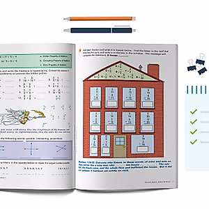 Horizons Math 5 SET of 2 Student Workbooks 5-1 and 5-2