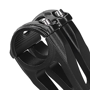 Dilwe Mountain Bike Stem, Mountain Bike Aluminum Alloy Stem Angle Adjustable Handlebar Stem 31.8x145mm and Spare Parts