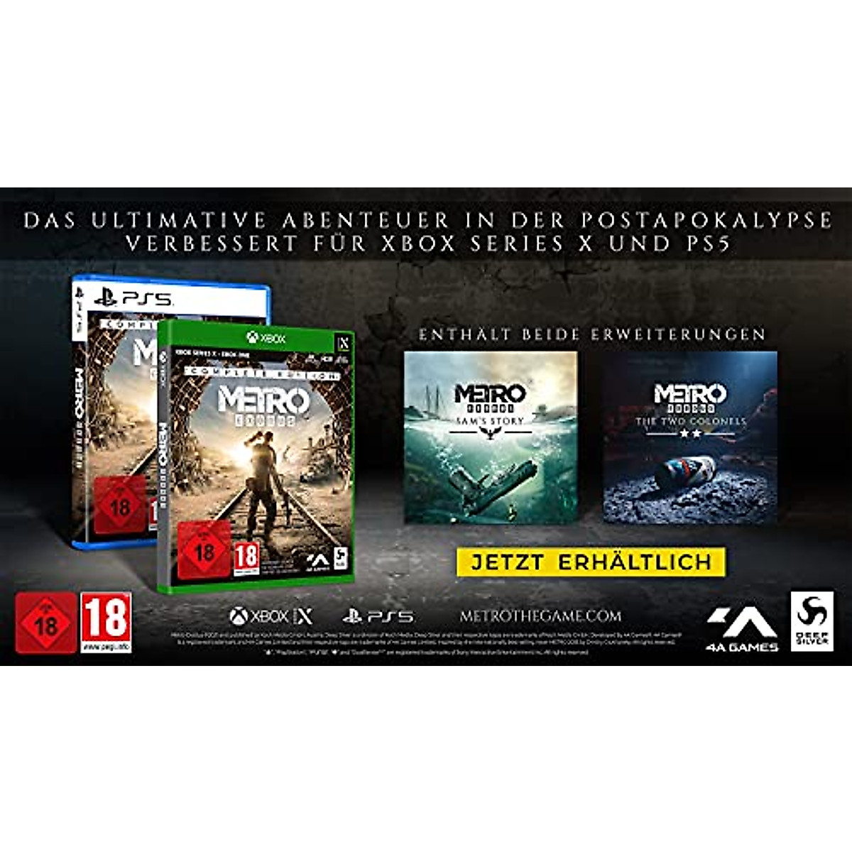 Metro Exodus Complete Edition (Xbox One Series X)