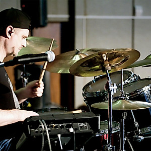 Starfavor Boom Cymbal Stand Single Braced with Non-Slip Rubber Feet and Memory Lock Limiter, Adjustable Height 22"-49" (ST 700)