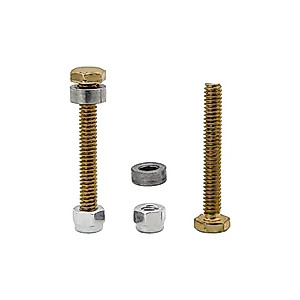 Pro-Parts 10PK 1501216MA Auger Shear Pins and Nut Bolt Kit for AYP Sears Craftsman Murray Snow Throwers Replaces 722130 88951MA 580239MA 90003943 301172 and 90009524