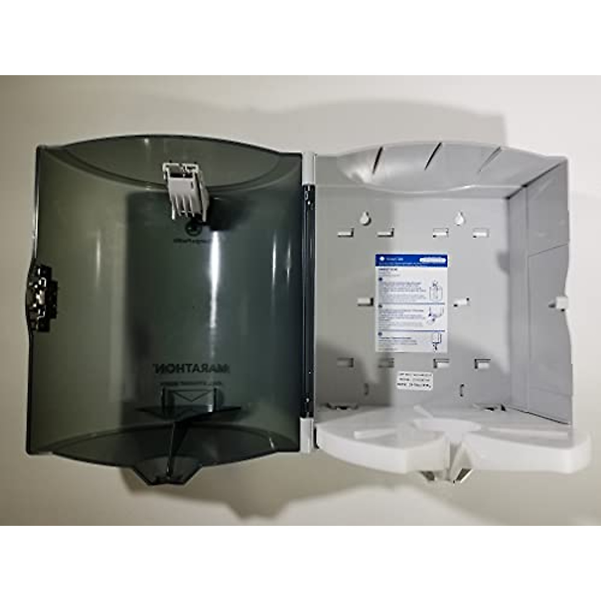 Marathon Center Pull Towel Dispenser Clear